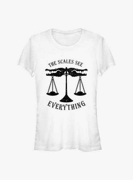Marvel Moon Knight Scales See Everything Girls T-Shirt - WHITE | Hot Topic