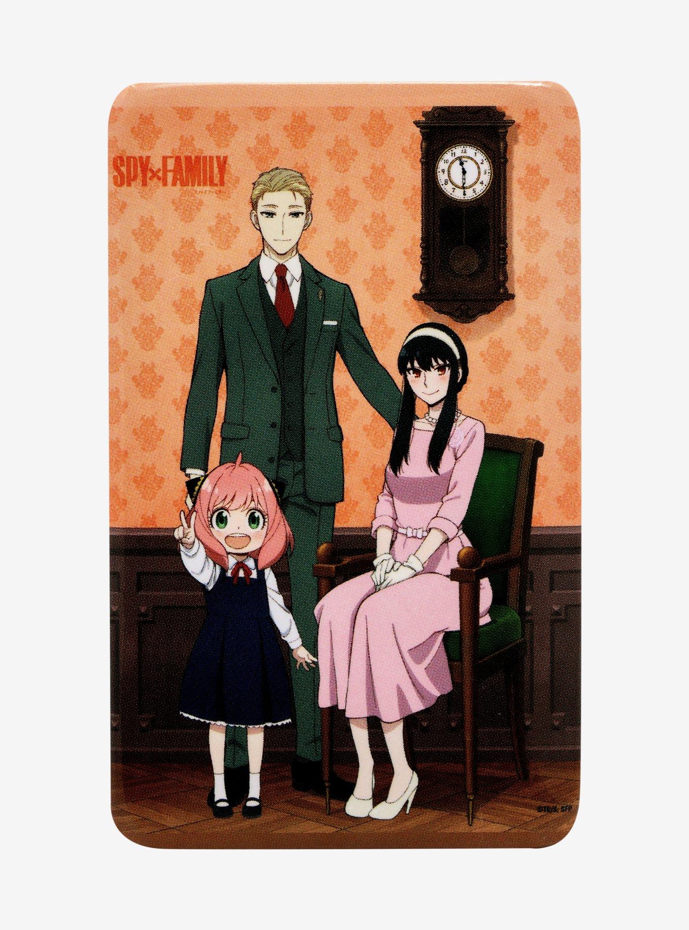 Spy X Family Forger Family Portrait Button | Hot Topic