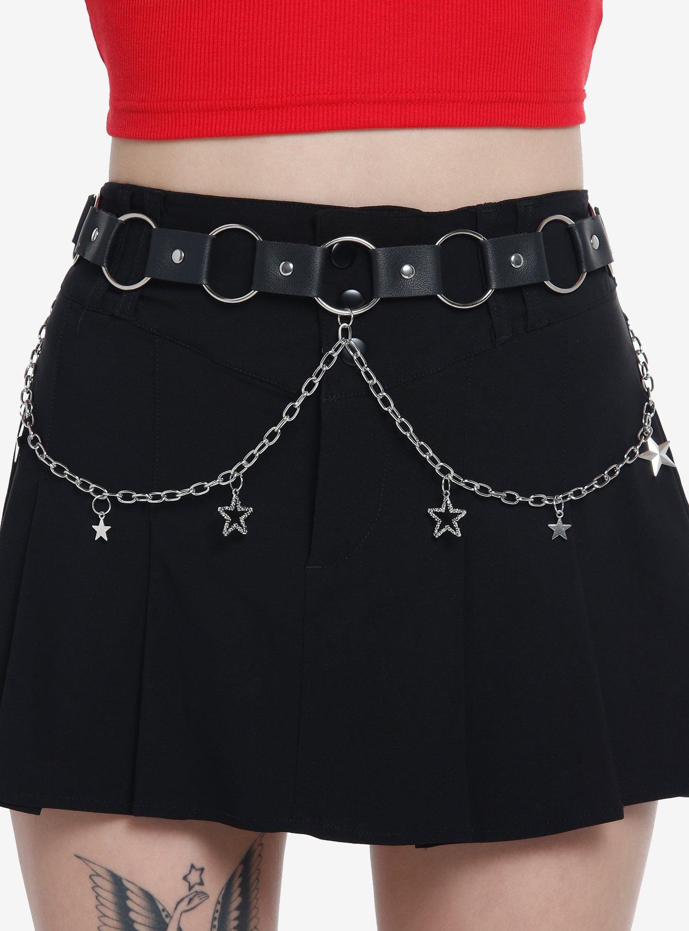 O-Ring Star Chain Belt | Hot Topic