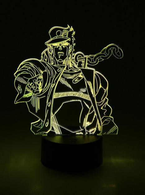 Otaku Lamps JoJo's Bizarre Adventure Jotaru Kujo Acrylic Lamp | Hot Topic