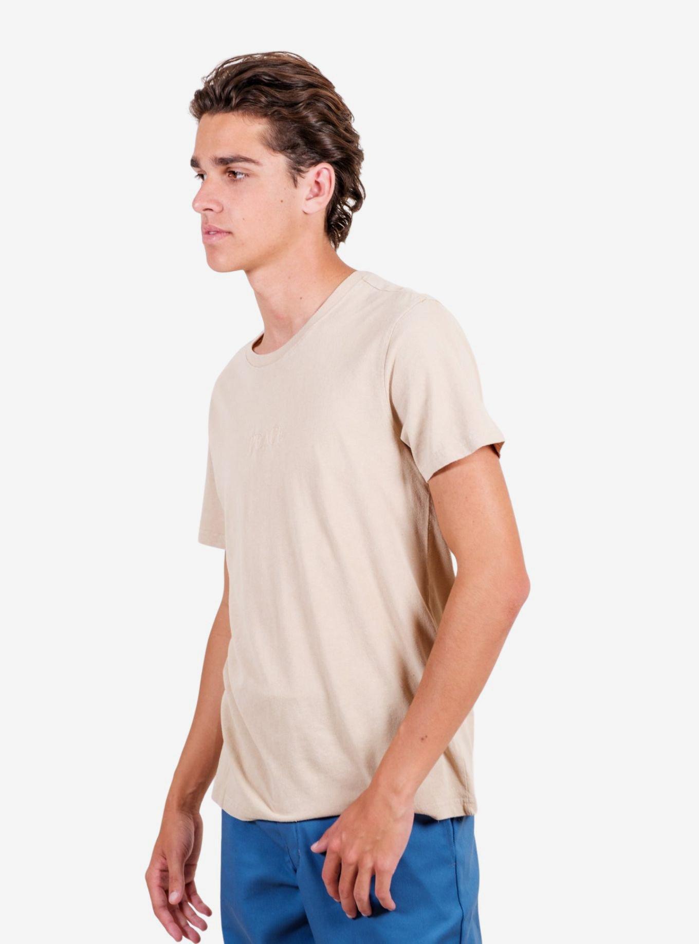 Sand Peace Garment Washed Graphic Tee | Hot Topic