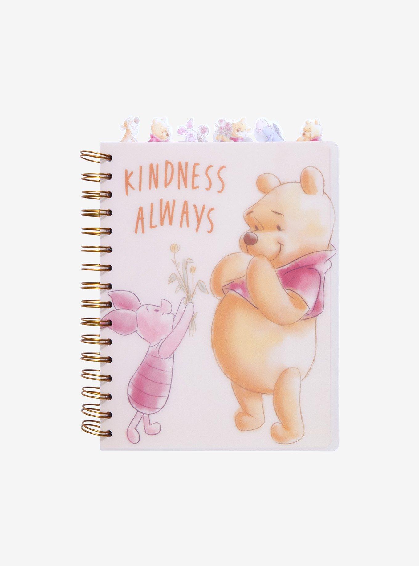 Disney Winnie The Pooh Kindness Always Tabbed Journal | Hot Topic