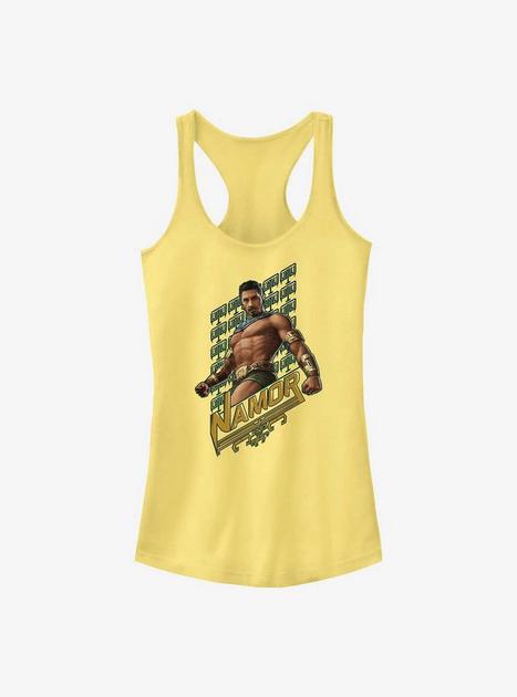 Marvel Black Panther: Wakanda Forever Namor Girls Tank - YELLOW | Hot Topic