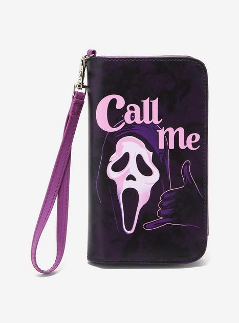 Scream Ghost Face Call Me Tech Wallet | Hot Topic