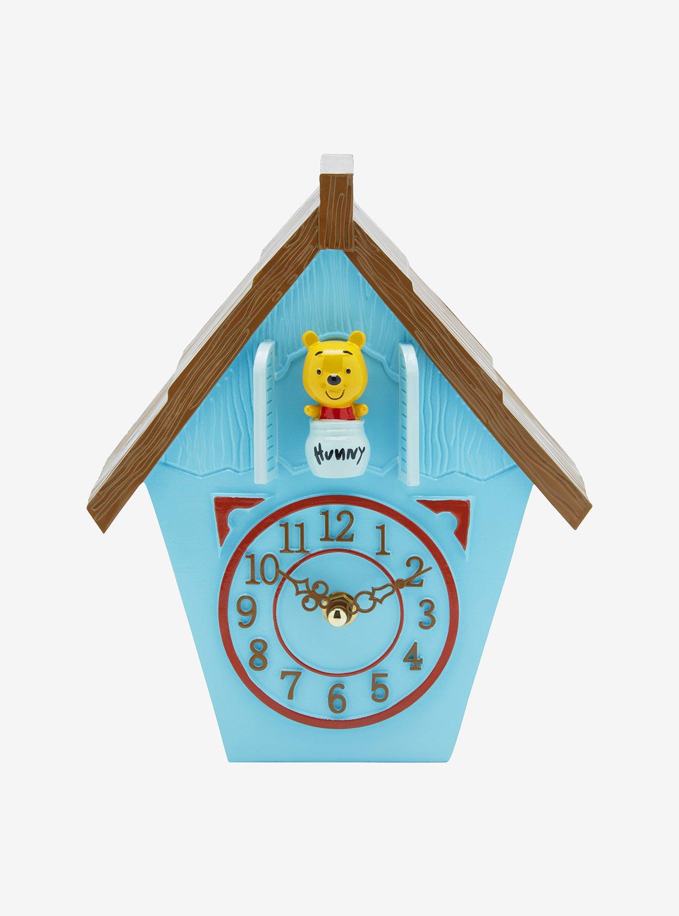 Disney Winnie the Pooh Figural Pooh Bear House Table Clock | BoxLunch