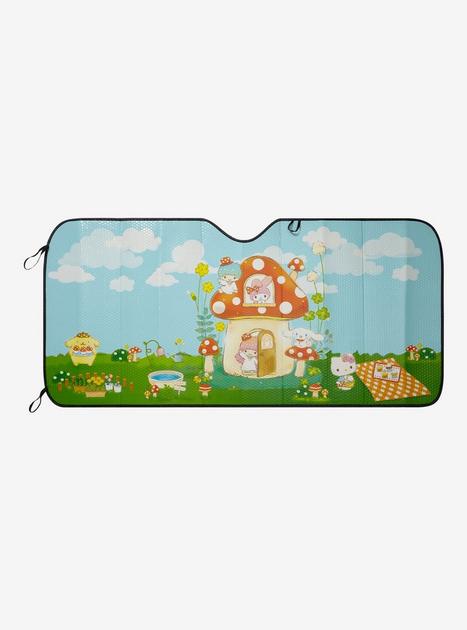 Sanrio Hello Kitty & Friends Mushroom Cottage Portrait Sunshade ...
