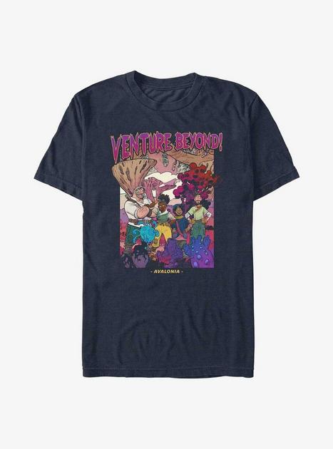 Disney Strange World Venture Beyond Poster T-Shirt - BLUE | Hot Topic