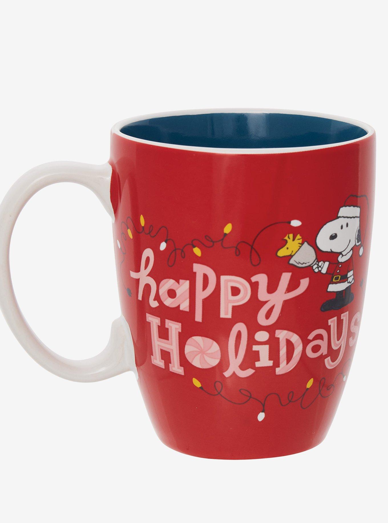 Peanuts Snoopy Happy Holidays Mug | Hot Topic