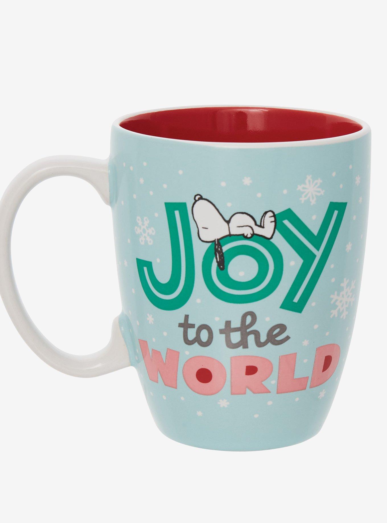 Peanuts Snoopy Joy to the World Mug | Hot Topic