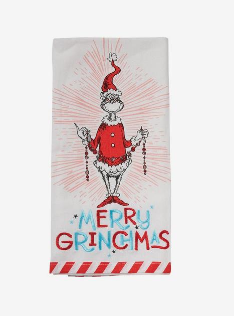 The Grinch Merry Grinchmas Kitchen Towel | BoxLunch