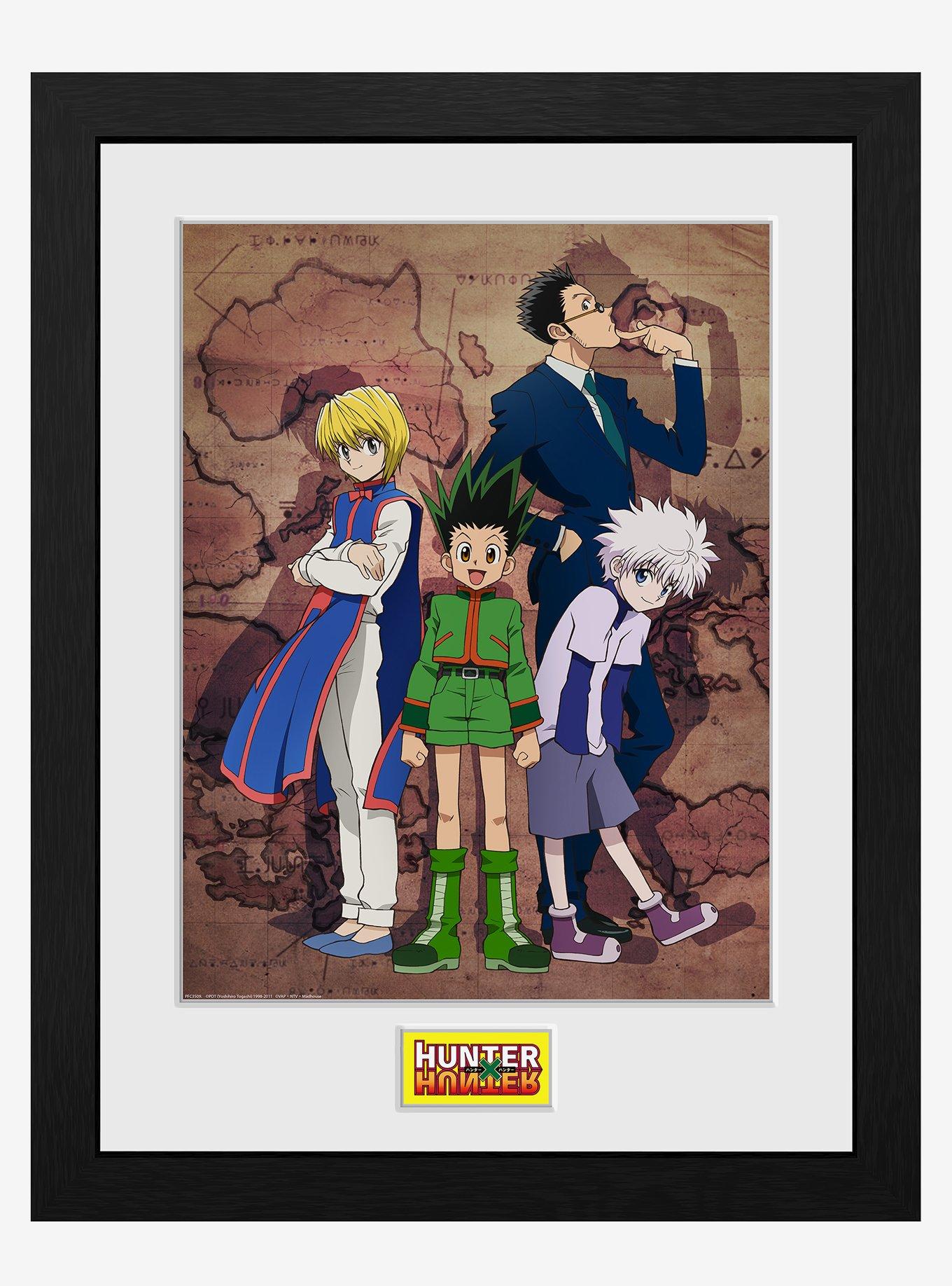 Hunter x Hunter Map Framed Poster | BoxLunch
