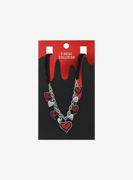 Heart Cord Necklace | Hot Topic