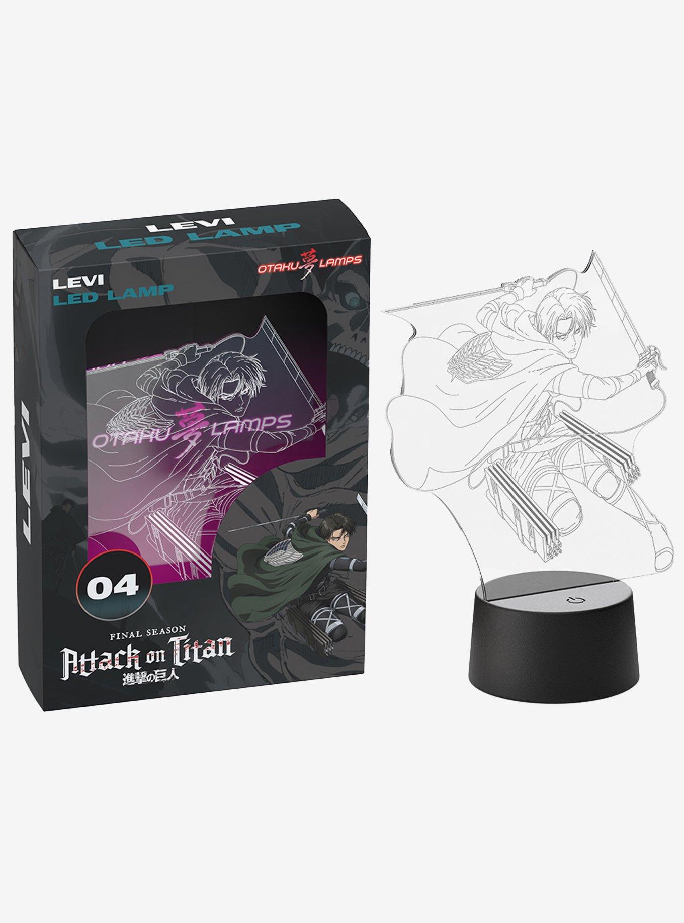 Otaku Lamps Attack on Titan Levi Final Season | BoxLunch