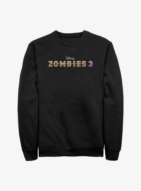 Disney Zombies 3 Logo Sweatshirt - BLACK | Hot Topic