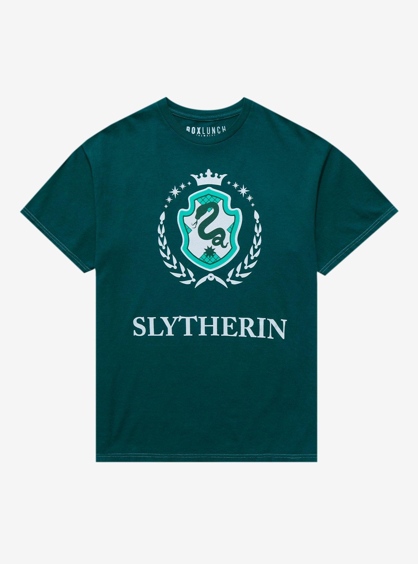 Harry Potter Slytherin Tonal Crest T-Shirt - BoxLunch Exclusive | BoxLunch