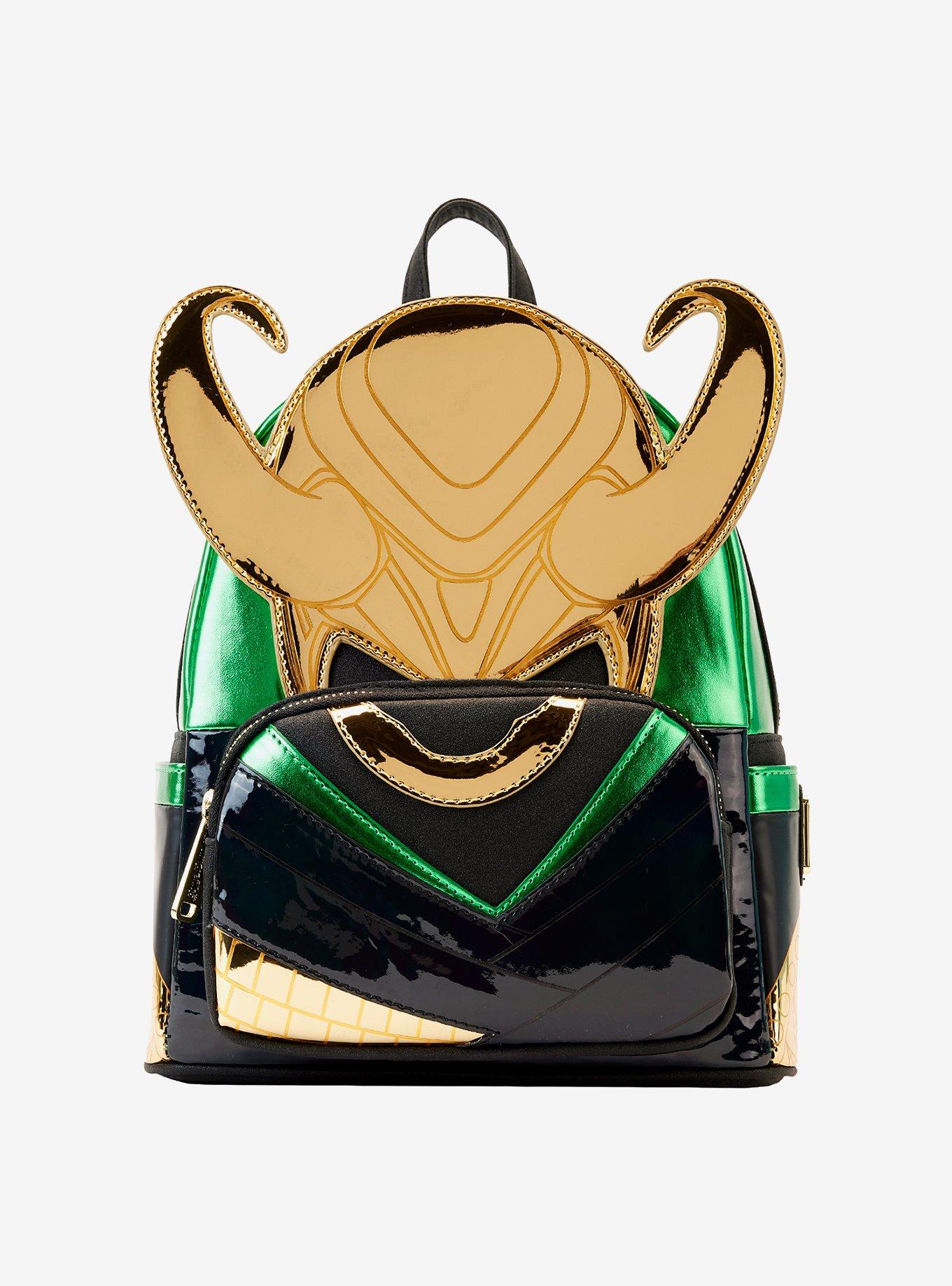 Loungefly Marvel Loki Helmet Mini Backpack | Her Universe