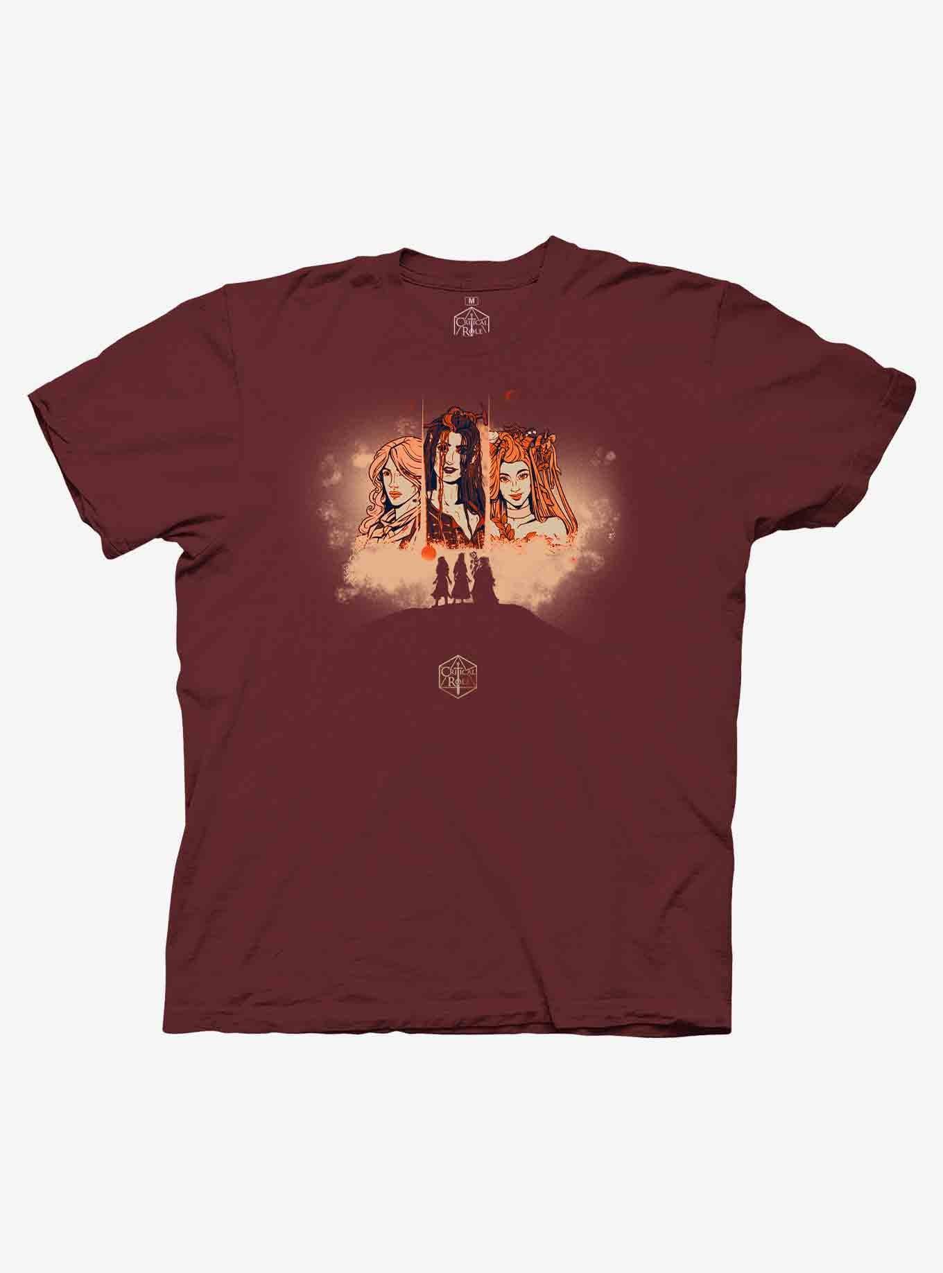Critical Role Trio T Shirt Hot Topic