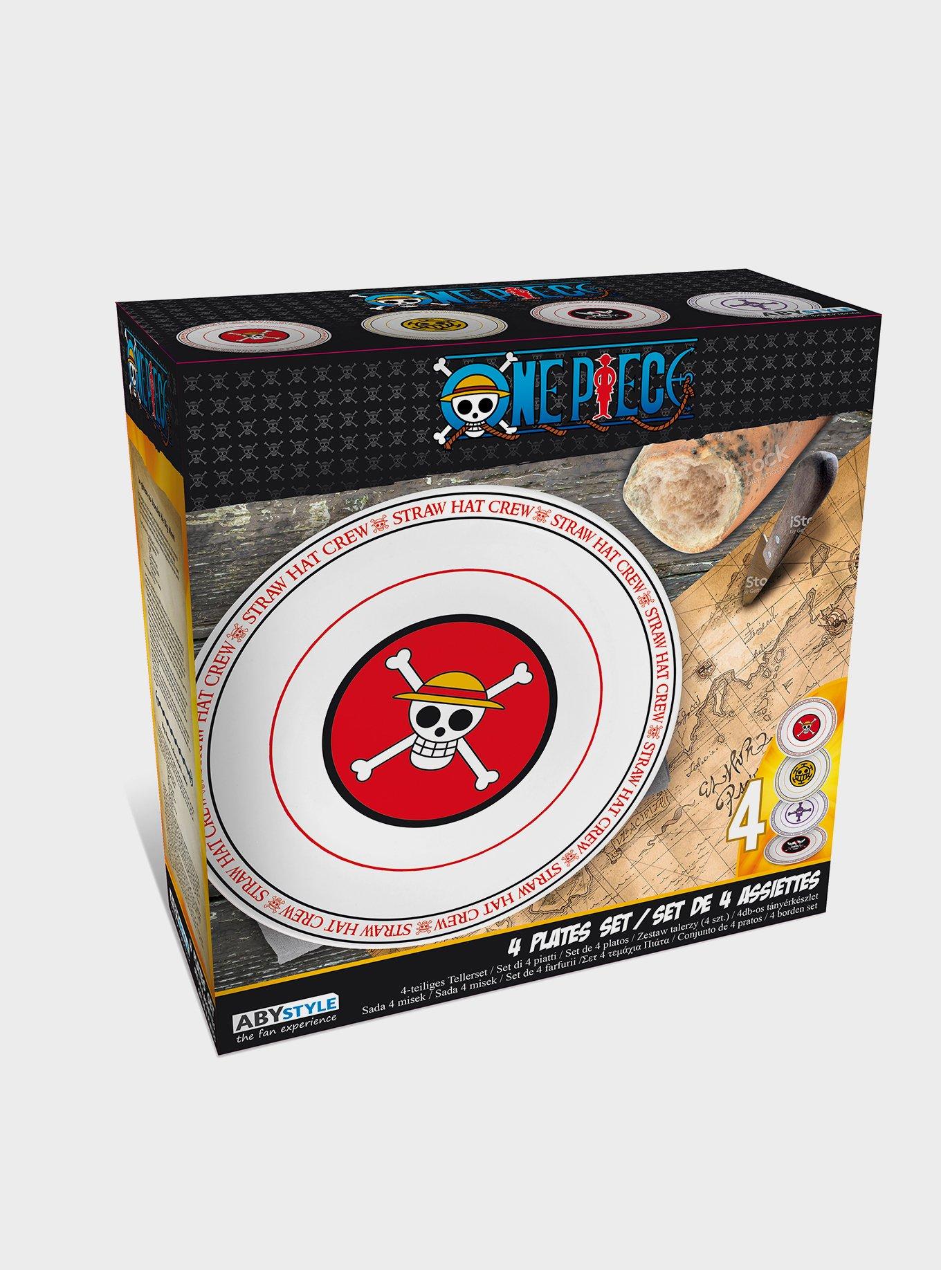 One Piece Pirate Emblems Plate Set | Hot Topic