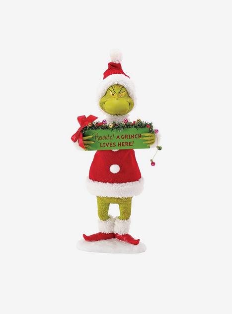 The Grinch Beware Figurine | BoxLunch