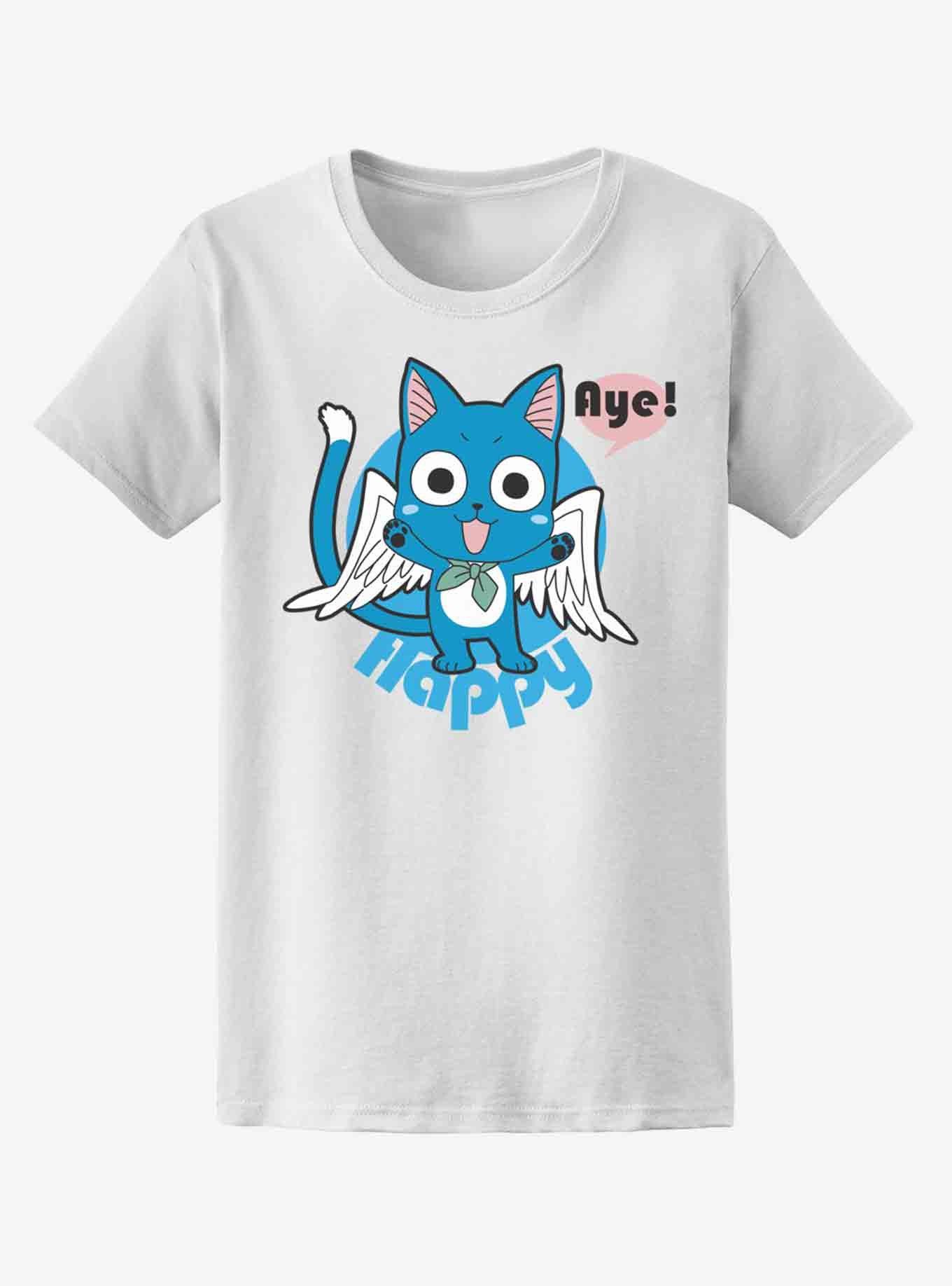 Fairy Tail Happy Aye Boyfriend Fit Girls T-Shirt | Hot Topic