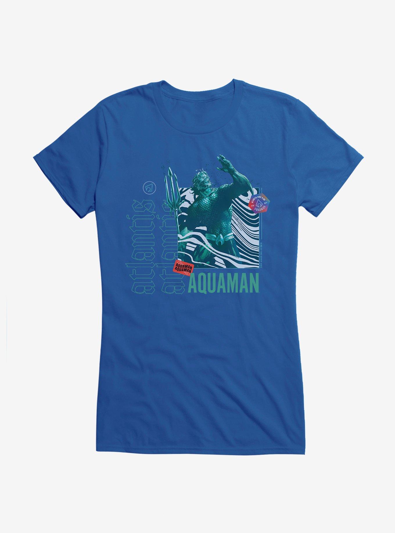 Dc Comics Aquaman Classic Atlantis Girls T Shirt Hot Topic