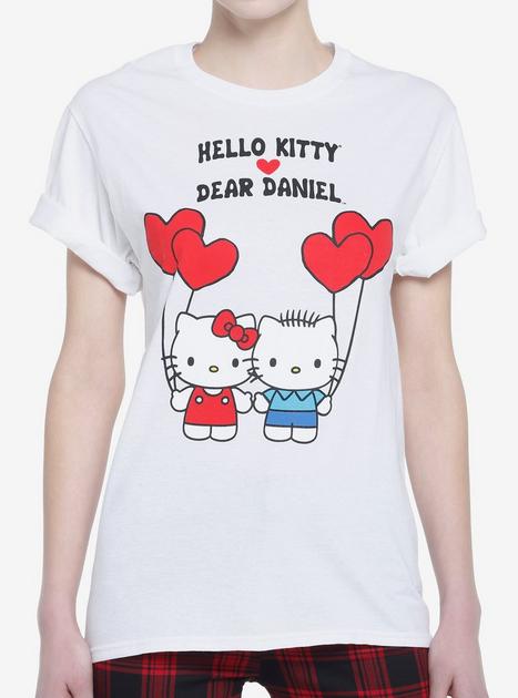 Hello Kitty & Dear Daniel Boyfriend Fit Girls T-Shirt | Hot Topic