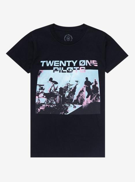 Twenty One Pilots Live Performance Boyfriend Fit Girls T-Shirt | Hot Topic