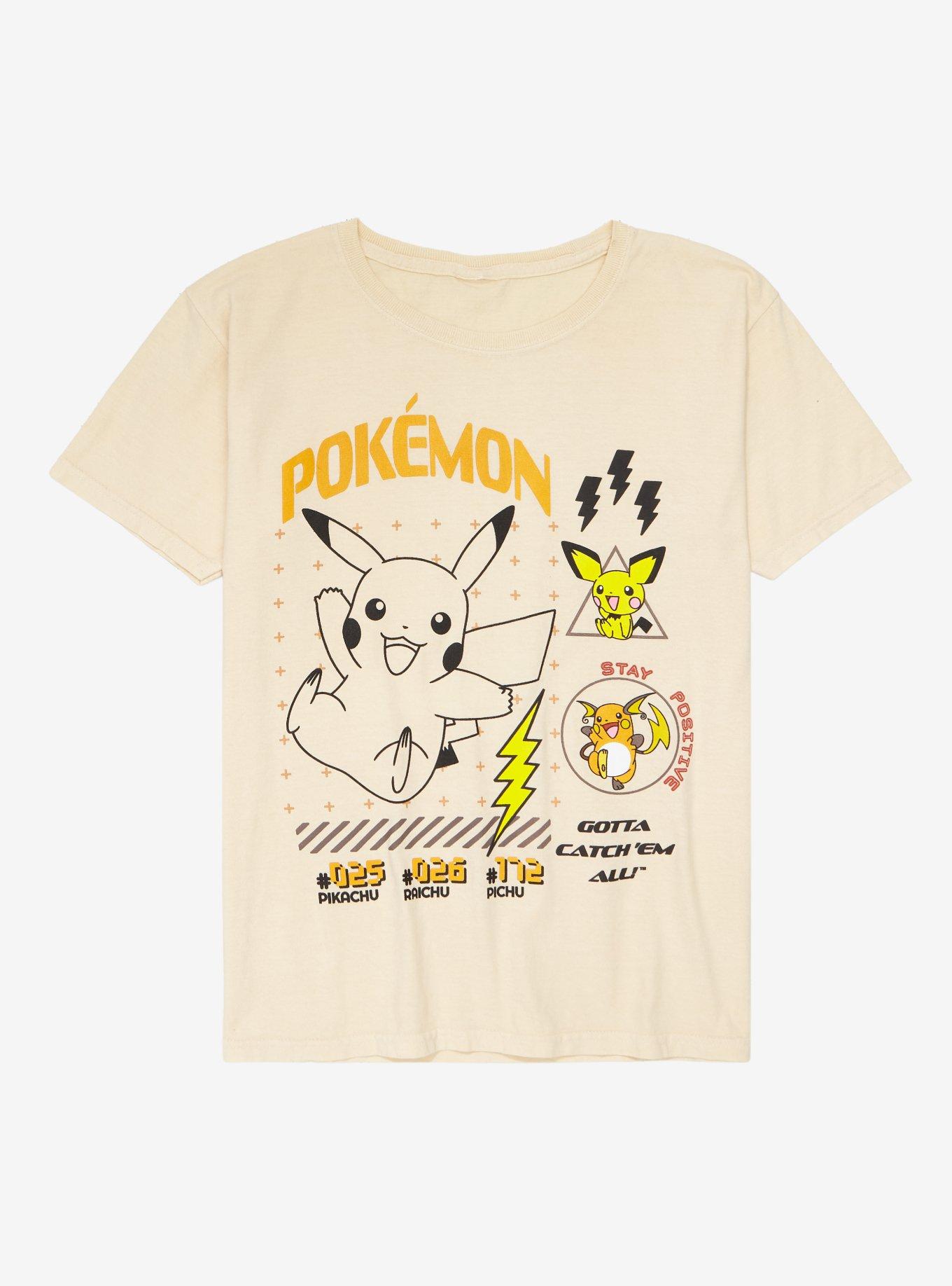 Pokemon Pikachu Evolutions Youth T Shirt Boxlunch Exclusive Boxlunch