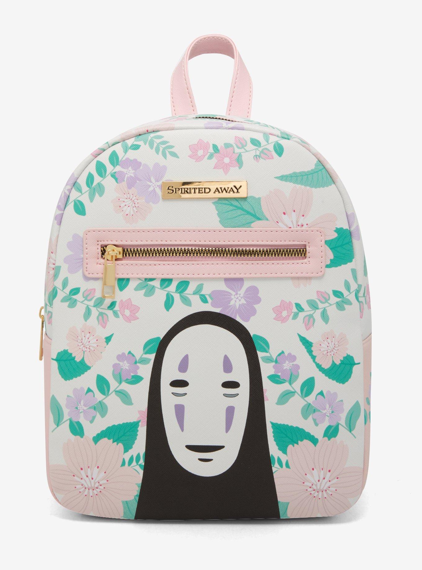 Studio Ghibli Spirited Away No-Face Floral Mini Backpack | Her Universe