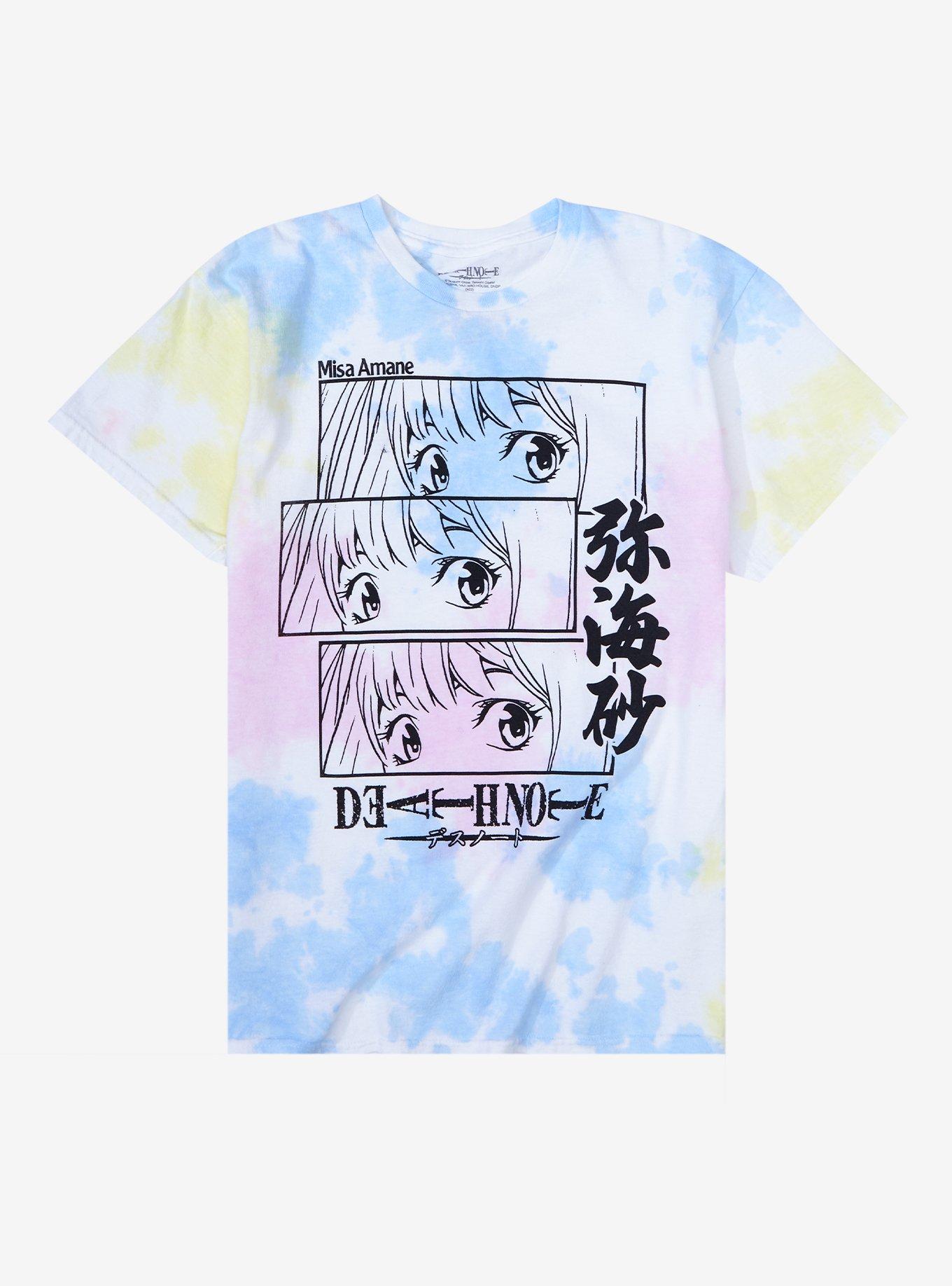 Death Note Misa Eyes Tie-Dye T-Shirt | Hot Topic
