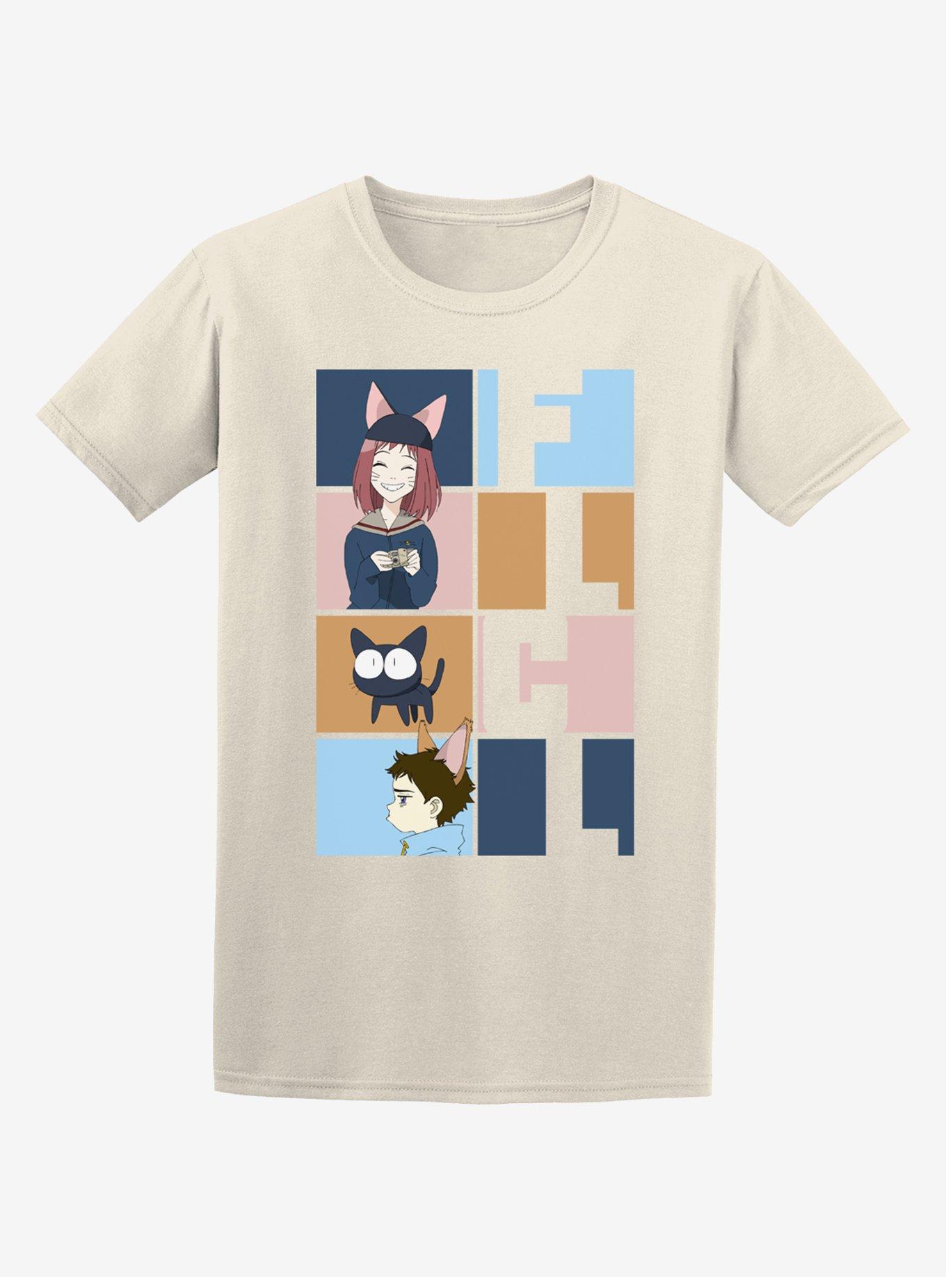Flcl Trio Tonal Panels T Shirt Hot Topic