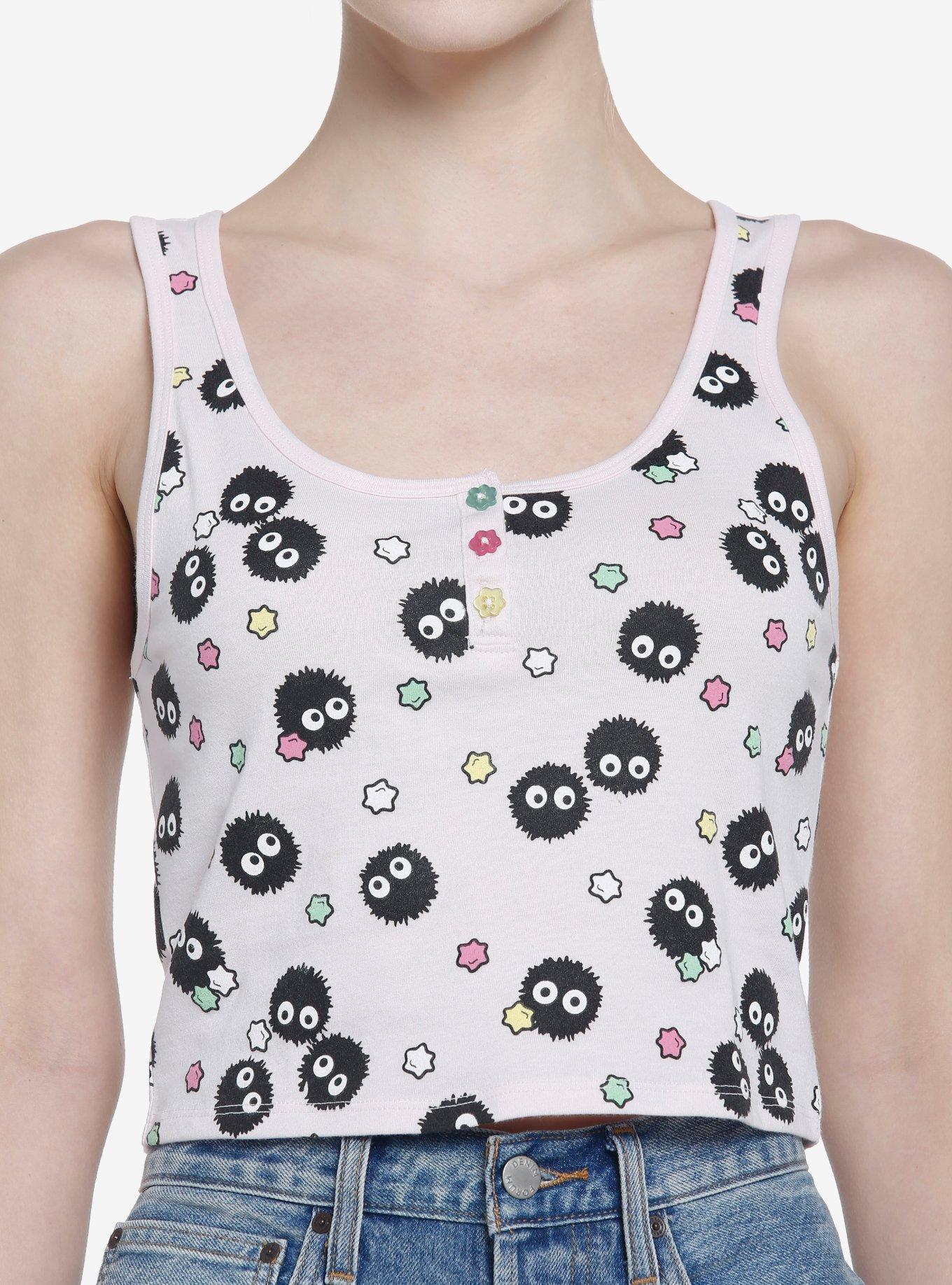 Her Universe Studio Ghibli Spirited Away Soot Sprite Girls Tank Top ...