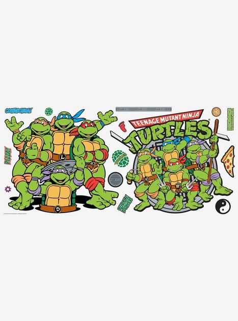 Teenage Mutant Ninja Turtles Peel And Stick Giant Wall Decals | Hot Topic