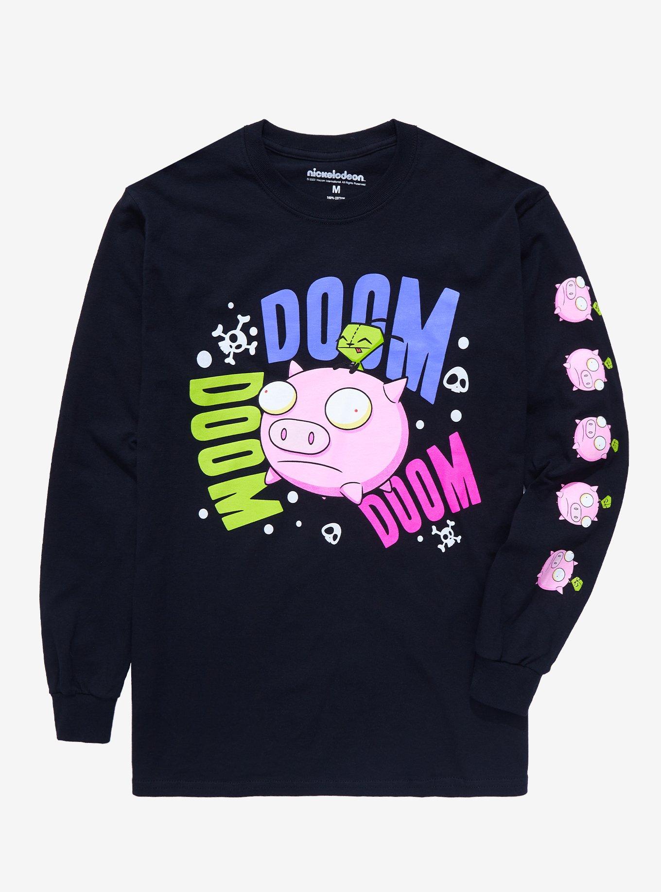 Invader Zim Gir Doom Long Sleeve T Shirt Hot Topic