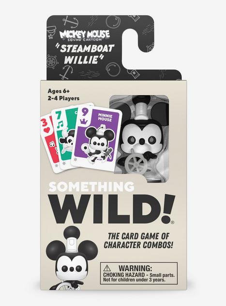 Funko Disney Mickey Mouse Steamboat Willie Something Wild! Card Game ...
