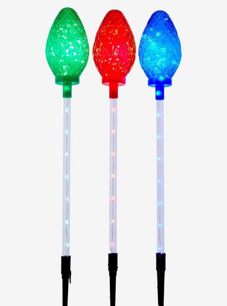 Kurt Adler Multicolor LED Lights with Yard Stakes | BoxLunch