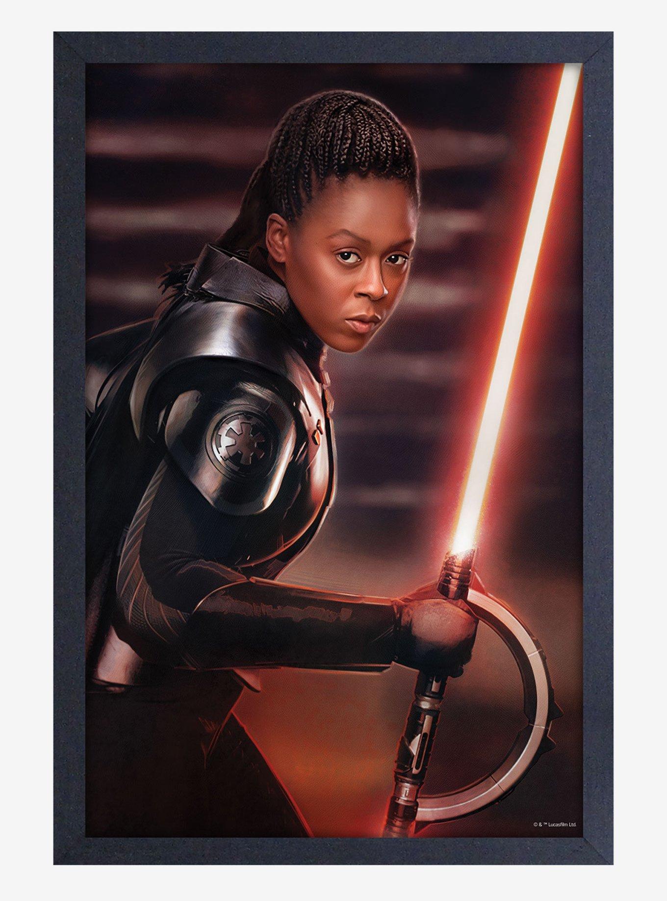 Star Wars Obi-Wan Reva Framed Wood Wall Art | Hot Topic