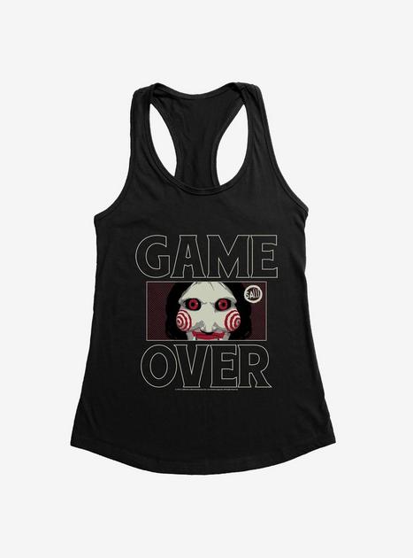 Saw Game Over Womens Tank Top - BLACK | BoxLunch
