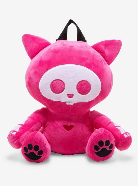 Skelanimals Pink Kit Plush Backpack | Hot Topic