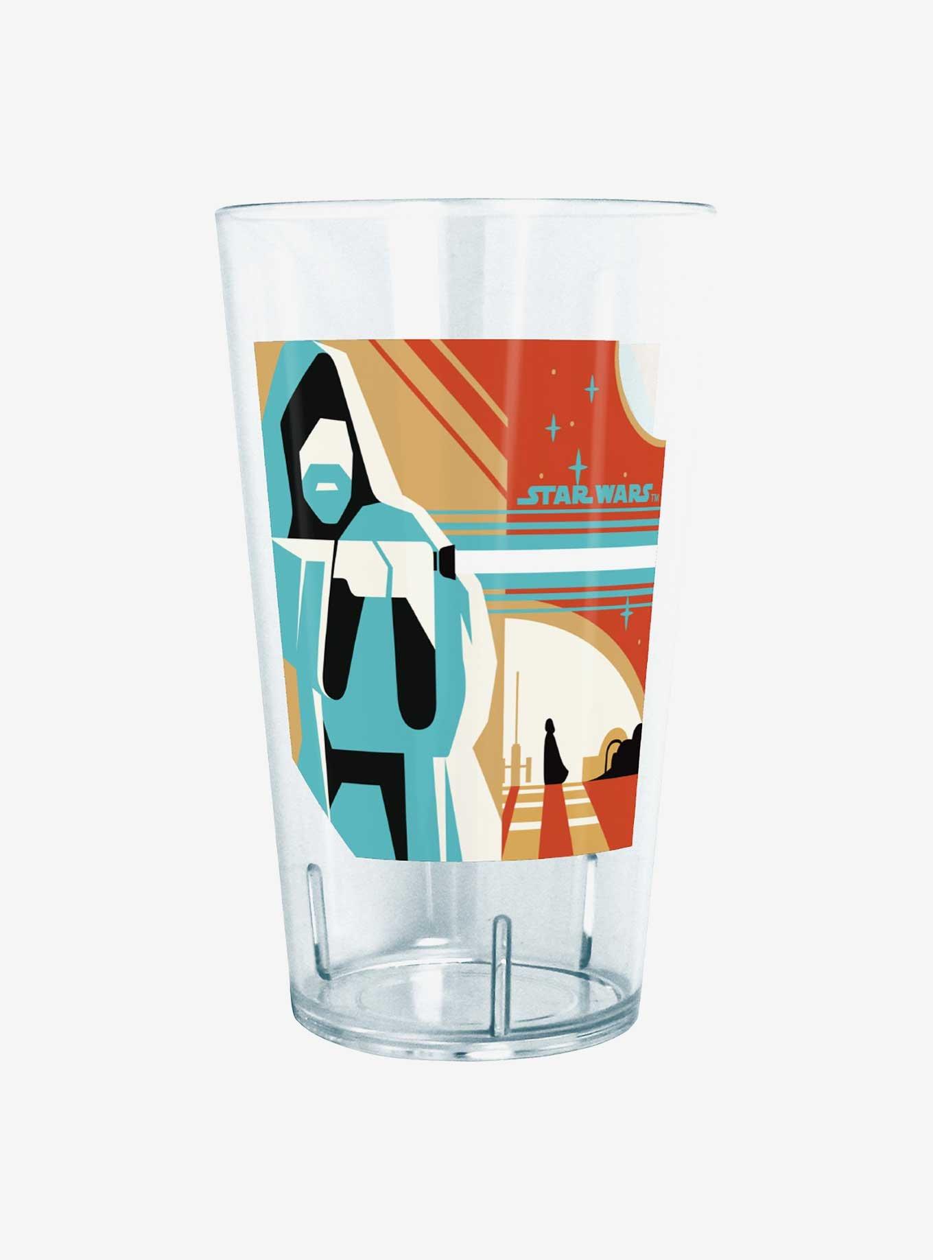 Star Wars Geometric Obi Wan Tritan Cup - CLEAR | Hot Topic