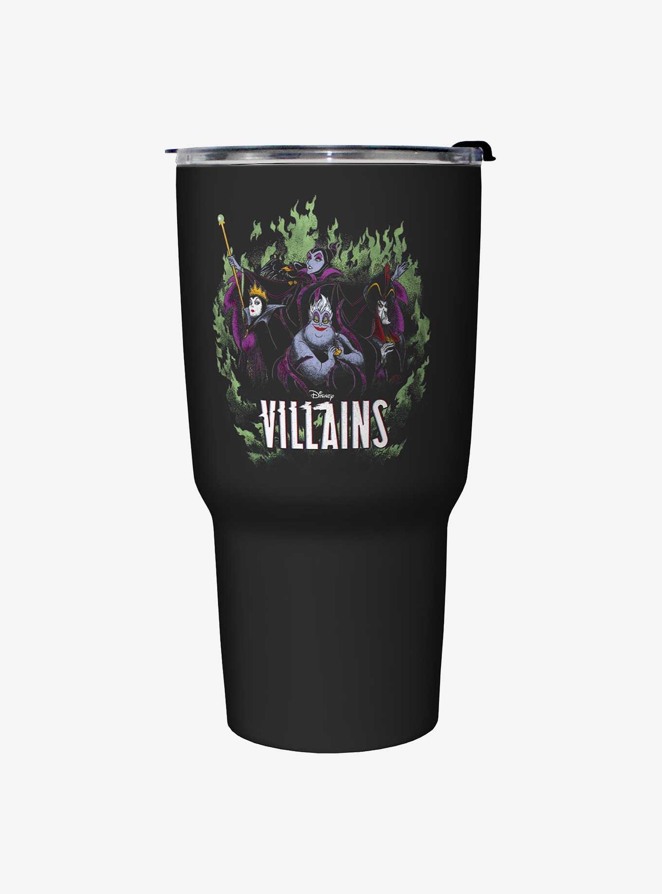 Disney Villains Mysterious Mayhem Travel Mug - BLACK | Hot Topic