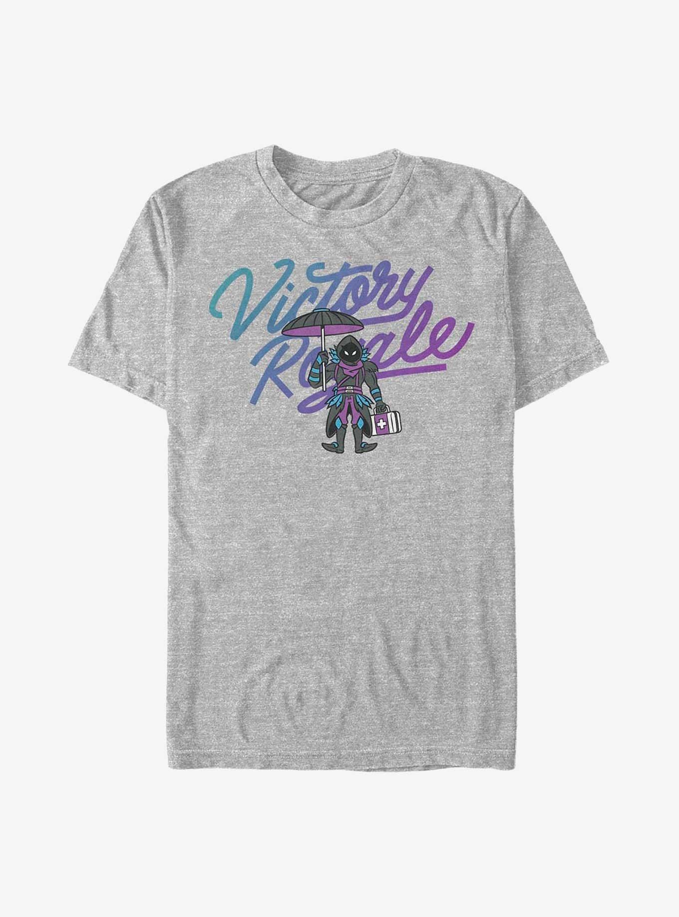 Fortnite Victory Royale Raven T-Shirt - GREY | Hot Topic