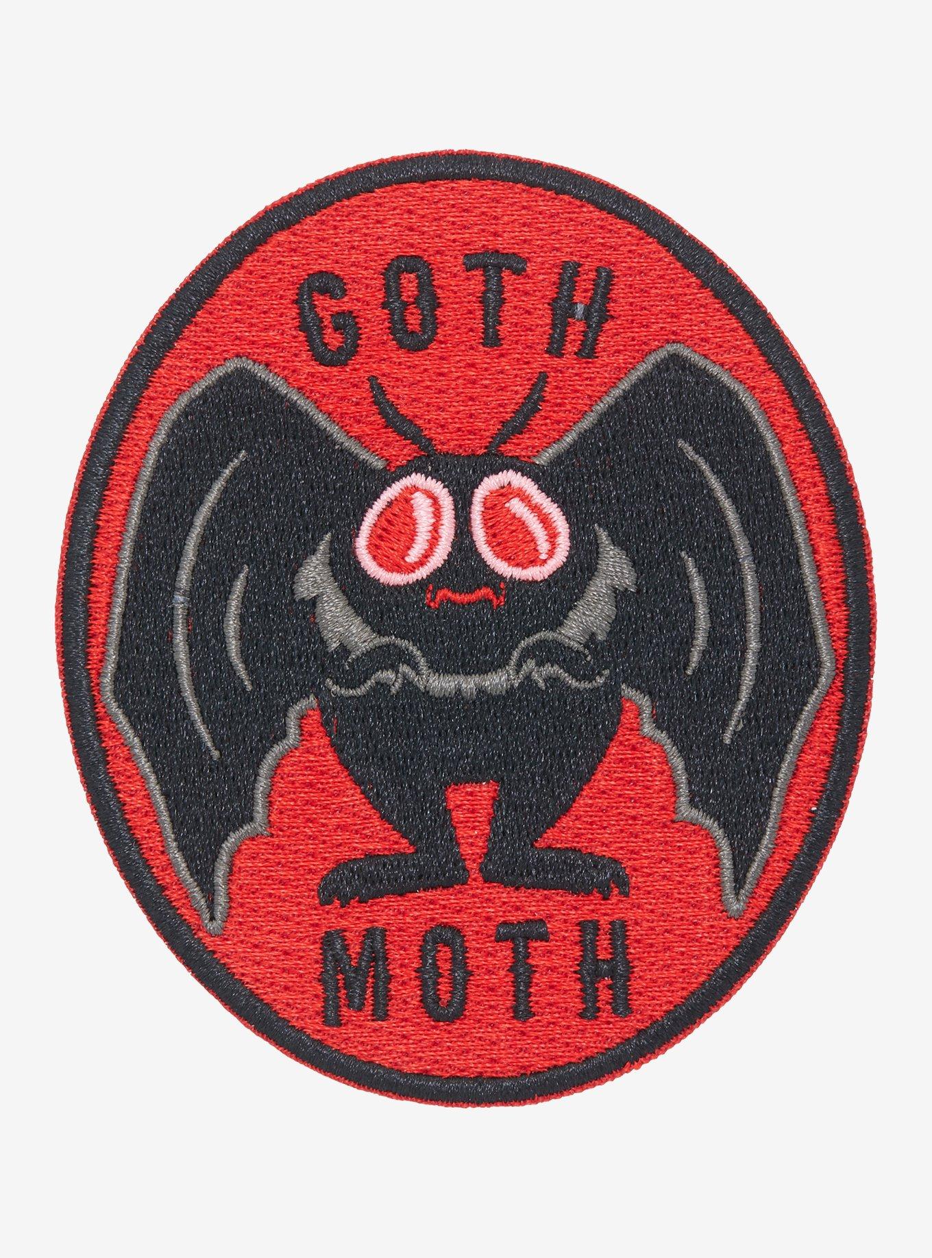 Goth Moth Patch | Hot Topic