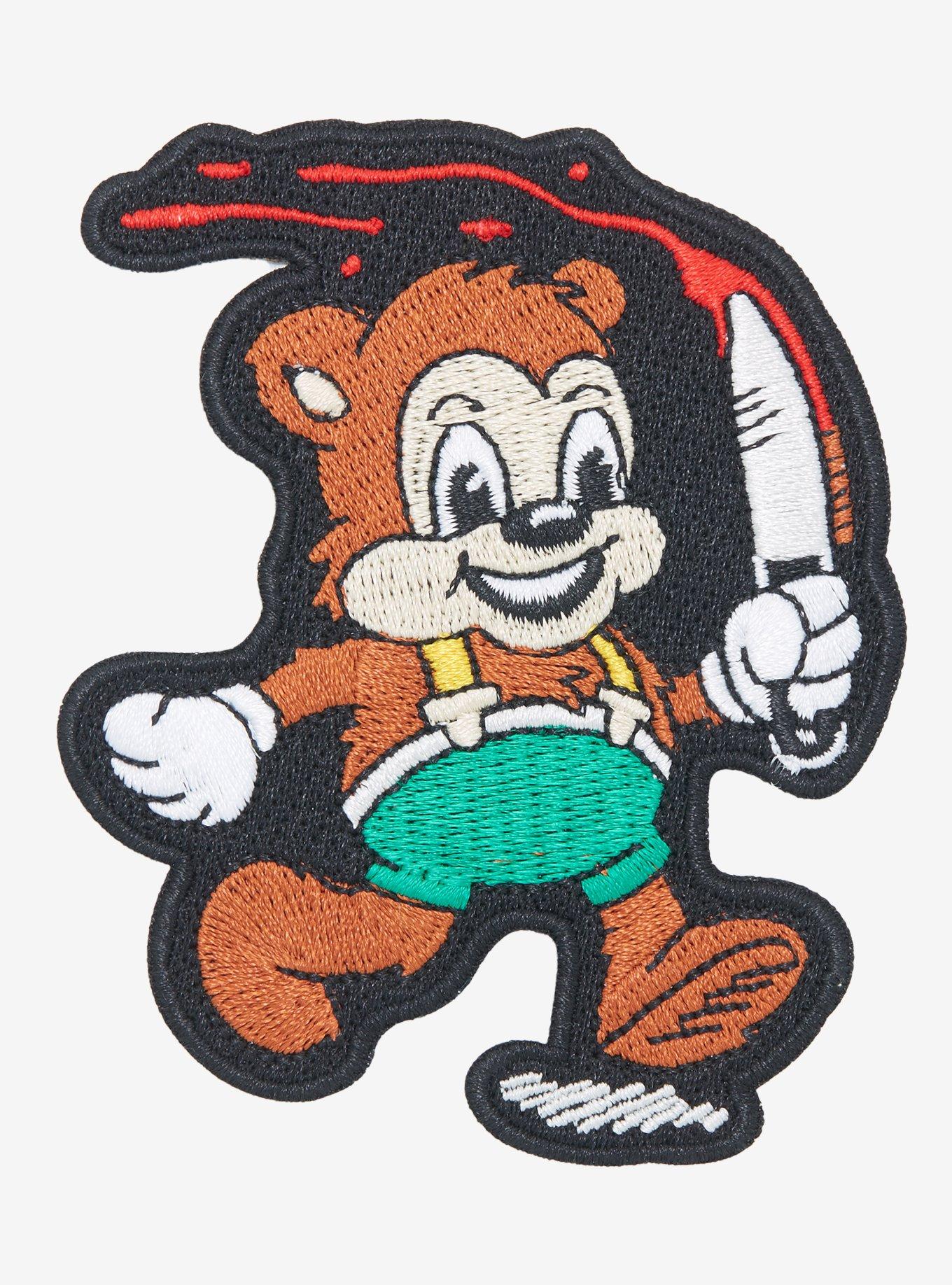 Bear With Knife Patch | Hot Topic
