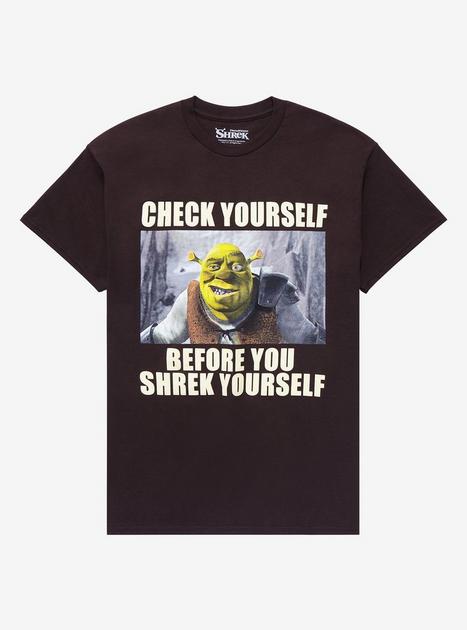 Shrek Check Yourself T-Shirt | Hot Topic