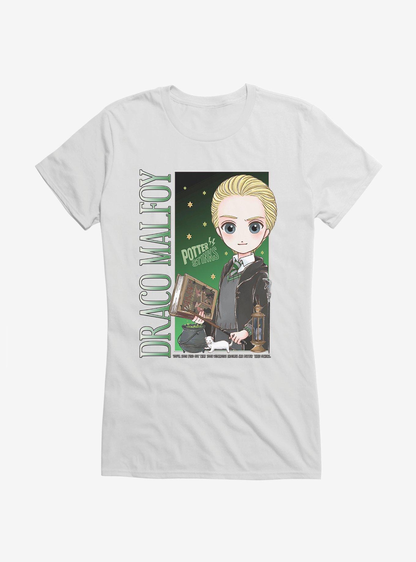 Harry Potter Draco Potter Stinks Girls T Shirt Hot Topic