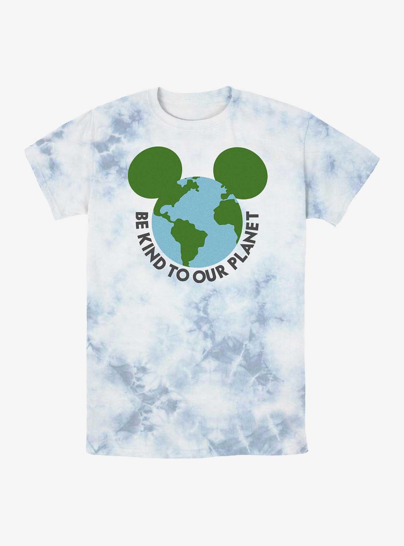 Disney Mickey Mouse Kind To Our Planet Tie-Dye T-Shirt - MULTI | BoxLunch