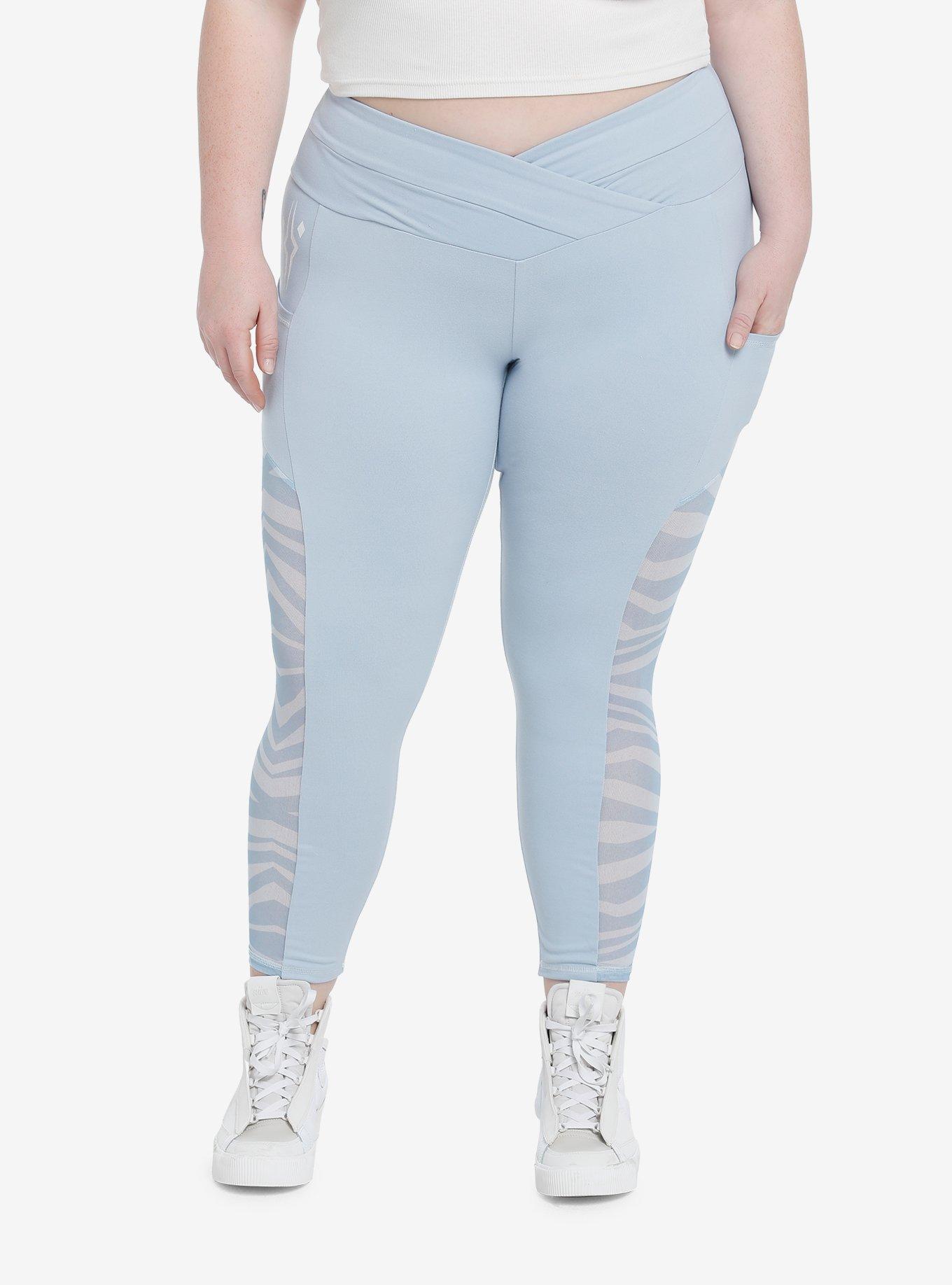 Her Universe Star Wars Ahsoka Tano Capri Leggings Plus Size Her