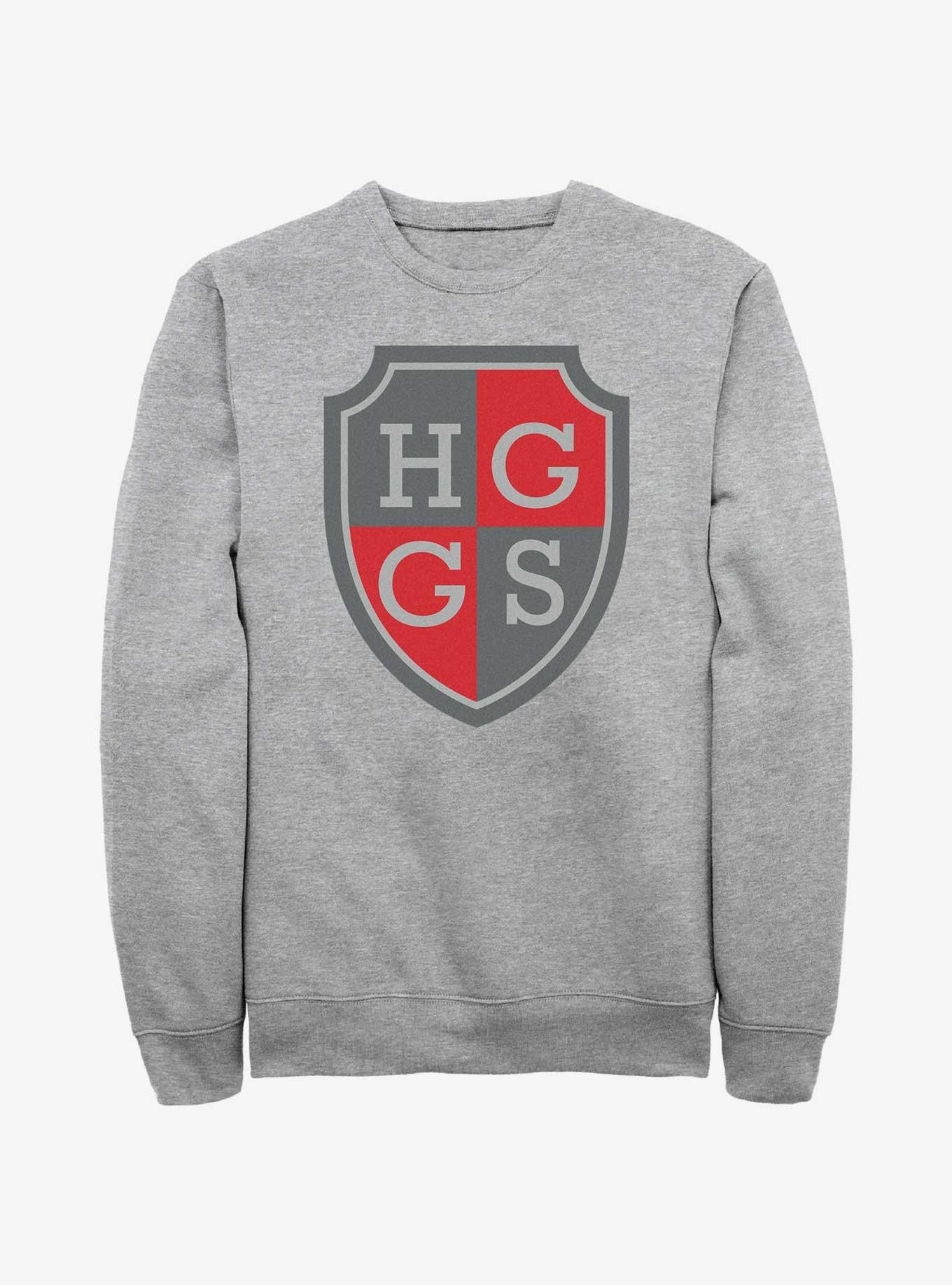 Heartstopper Harvey Greene Grammar School Crest Sweatshirt - GREY | Hot ...