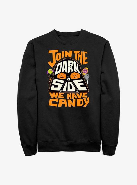 Star Wars Dark Side Candy Sweatshirt - BLACK | Hot Topic